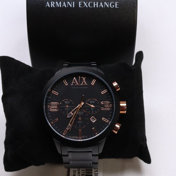 Armani Exchange | Accessories | Armani Exchange Ax35 Mens Black ...